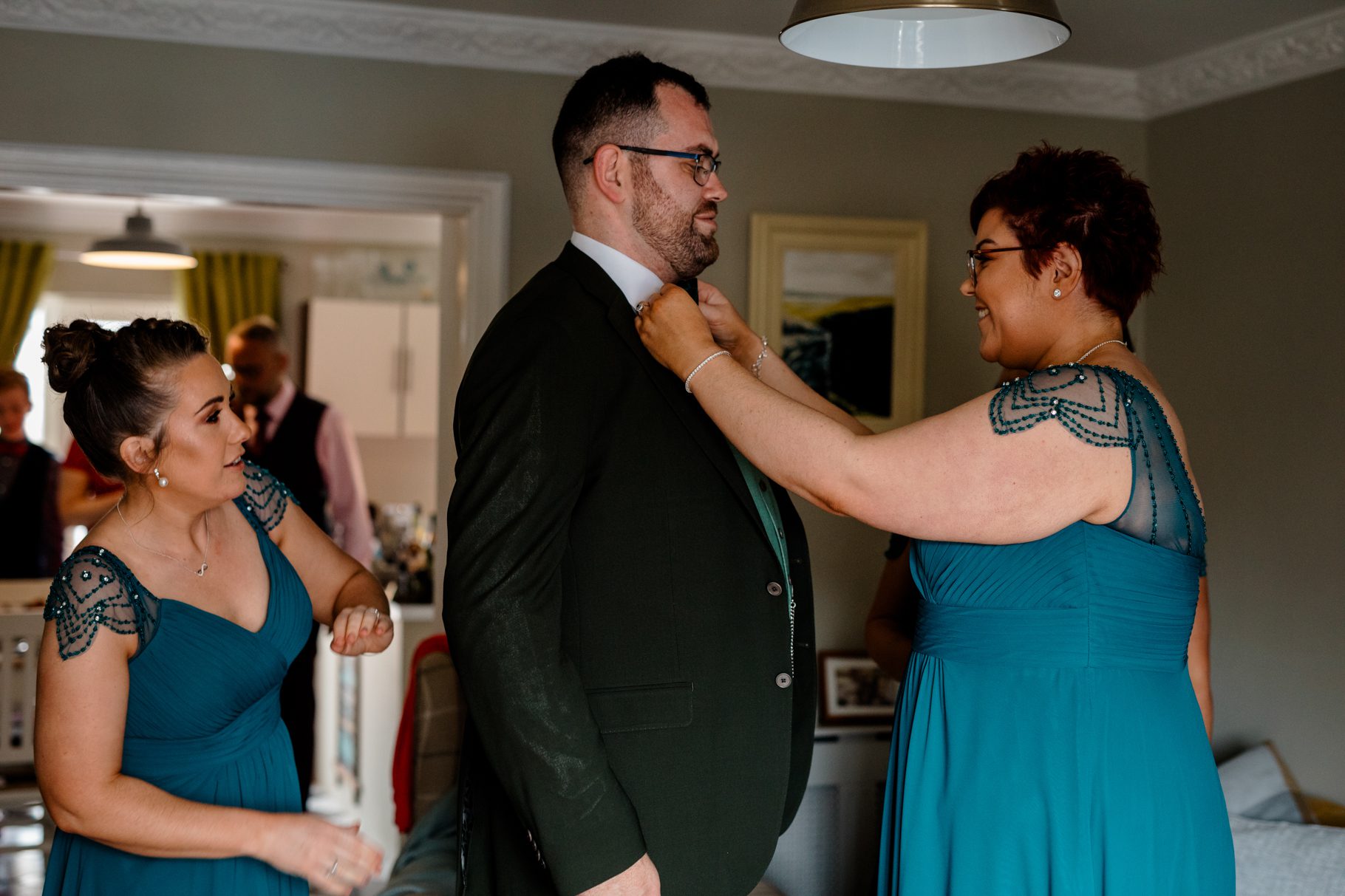 All the bells and whistles for Brian & Mark's big day in Doolin Barn ...